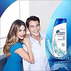 Head and Shoulders Classic Clean Shampoo & Conditioner 2 In 1-13.5 Fl Oz / 400 mL x 2 Pack