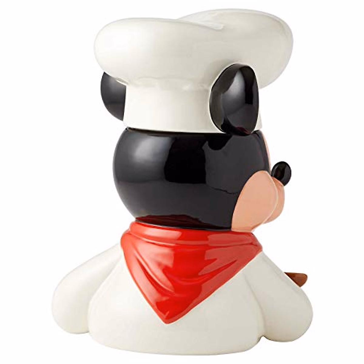 Enesco Disney Ceramics Chef Mickey Mouse Cookie Jar, 11 Inch, Multicolor