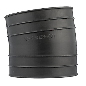 Quicksilver 14358001 Exhaust Bellows Tube, Oval Shape, MerCruiser V-6 & V-8