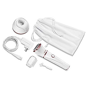 Andis 31015 Close Curves Electric Shaver for Women - Perfect for Legs, Bikini Area & Underarms Hair Removal - Rechargeable Cordless Wet & Dry Shaver, Lightweight - 6 Piece Kit