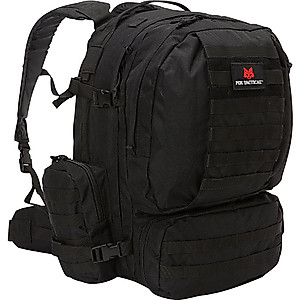 Fox Outdoor Products Advanced 3-Day Combat Pack, Black, 22" x 16" x 12"