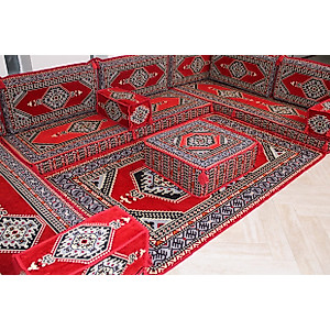 Arabic U Shaped Sofa Set, Arabic Floor Seating, Arabic Floor Sofa, Arabic Majlis Sofa, Bench Cushions, Seating Cushions, Arabic Couches