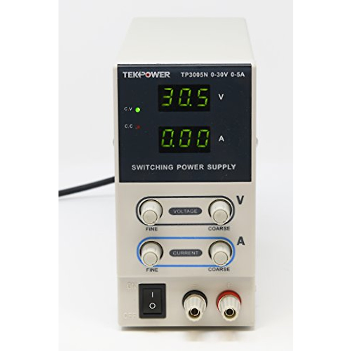 Tekpower TP3005N Regulated DC Variable Power Supply, 0-30V at 0-5A