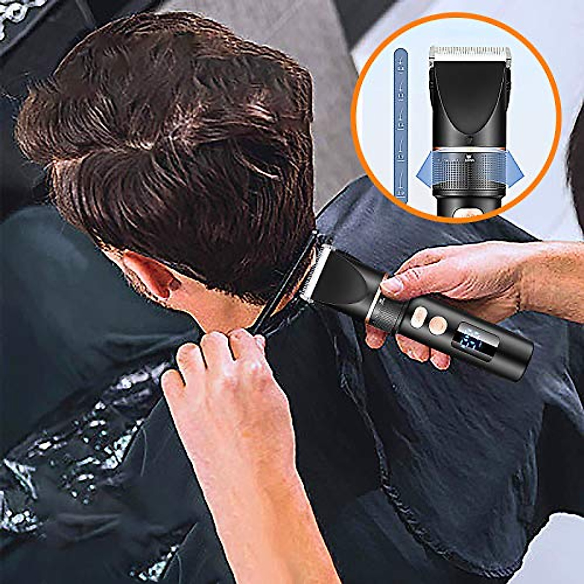 Electric Hair Oil Electric Hair Rechargeable Clippers Kids Cutting for Haircut Kit Hair Machine Small Appliances Electric Hair Clippers for Cutting Hair