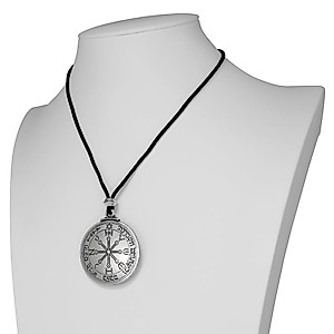 Pentacle of Mars Talisman Key of Solomon Strength Amulet Necklace