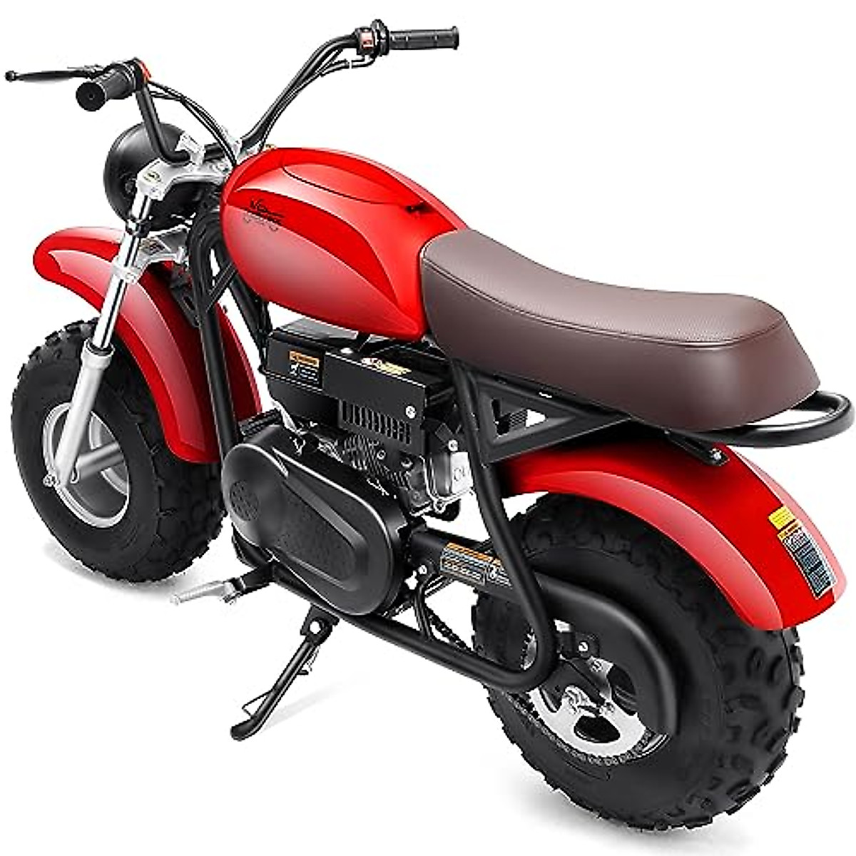 MotoTec 200cc 6.5HP Trailcross Gas Powered Mini Bike Red