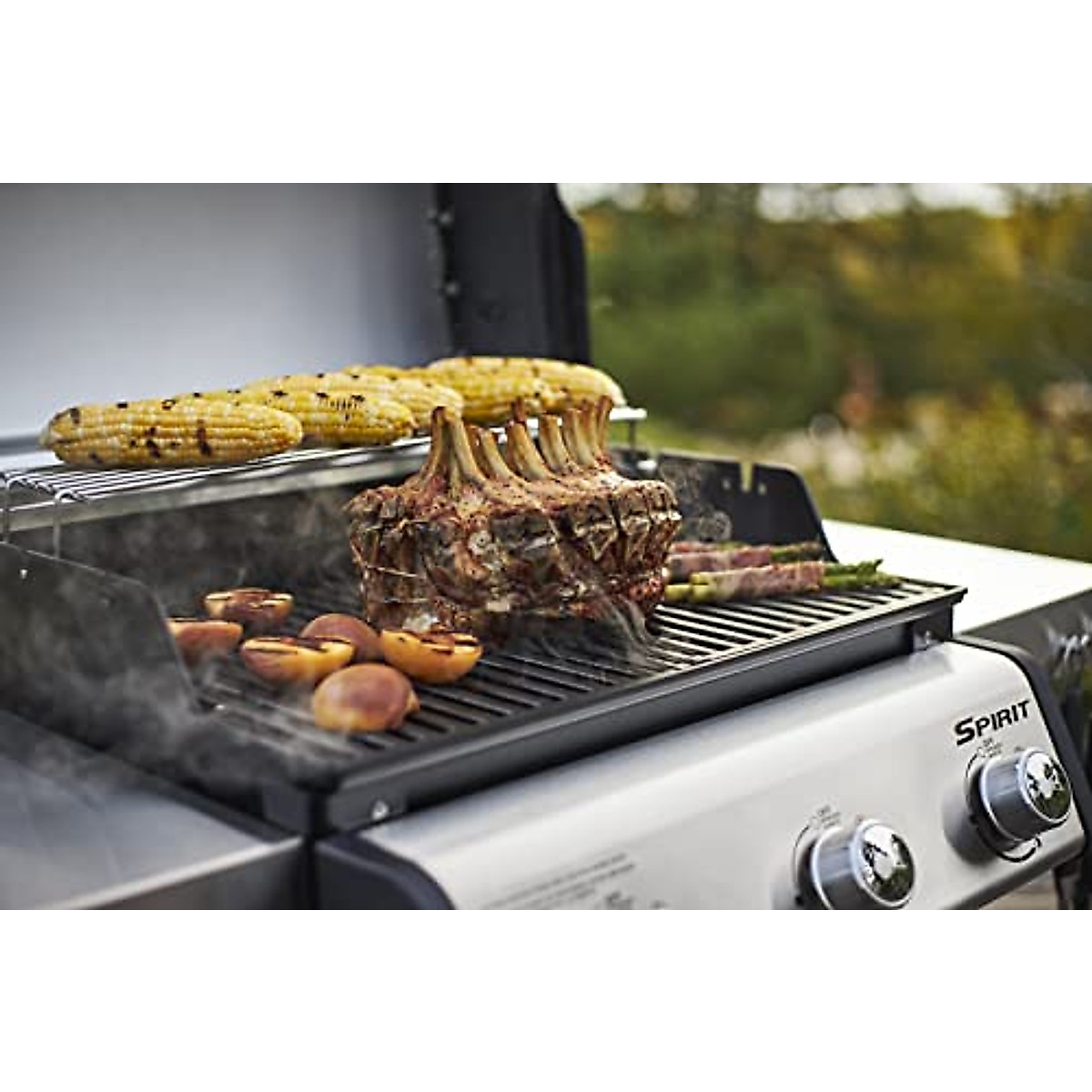 Weber Spirit S-315 NG Gas Grill, Stainless Steel