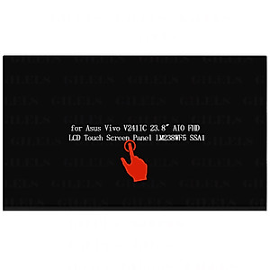 Replacement for Asus Vivo V241IC 23.8" All in One FHD LCD Touch Screen Panel LM238WF5 SSA1 (Touchscreen)