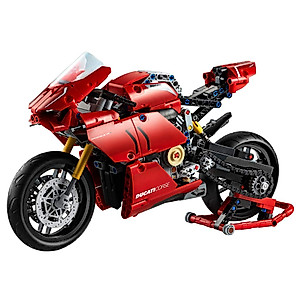 LEGO Technic: Ducati Panigale V4 R 42107 (646 Pieces) 2020 with Valinor Frustration-Free Packaging