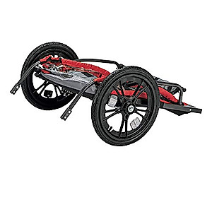 Allen Sports Hi-Viz 2-Child Bicycle Trailer, Model ET2-R, Red