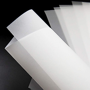 100 Sheets Tracing Paper, 8.5 x 11 inches Artists Tracing Paper Pad White Trace Paper Translucent Clear Tracing Sheets for Sketching Tracing Drawing Animation