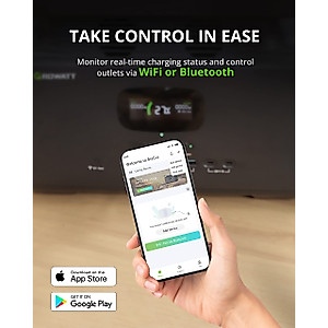 GROWATT Solar Generator, Portable Power Station 1512Wh with 200W Solar Panel, 4 x 110V/2000W AC Outlets (4000W Peak), Fast Solar Charging, Emergency Power Backup for Outdoor Camping, Home, RV