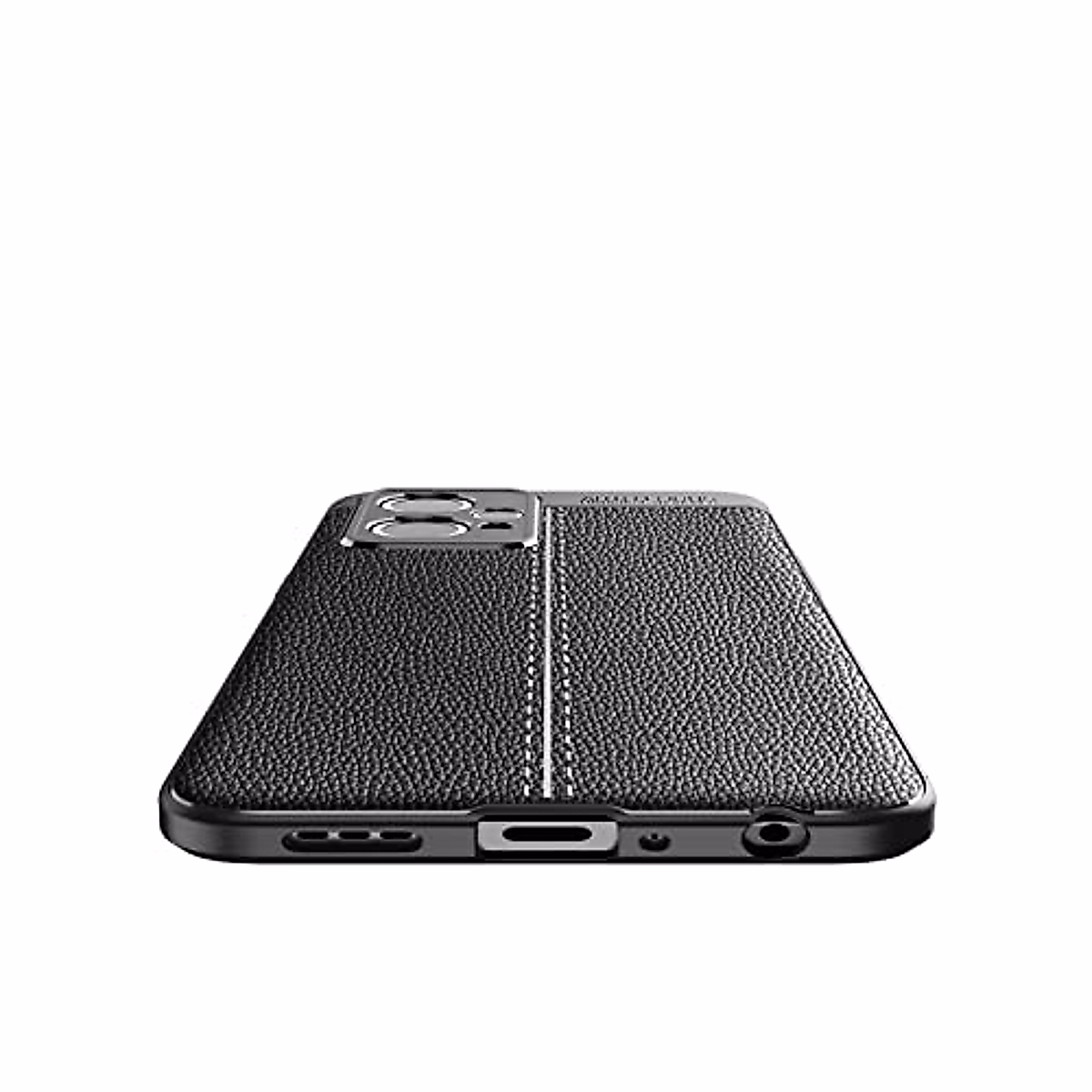 Phone Case Cover Compatible with Realme 9 Pro+/Realme 9 Pro Plus Case,Shockproof High Impact Tough Rubber Rugged Hybrid Case Protective Anti-Shock Shatter-Resistant Mobile Phone CaseLeather texture Ba