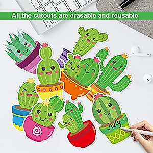 Cactus Cutouts for Classroom Bulletin Board Decoration 36 Pcs