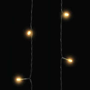 LED String with 150 LEDs Warm White 1197" PVC,Tent Lights,Classroom Lights,Camping Lights String, String Lights for Home, Party, Christmas, Wedding, Garden Decoration