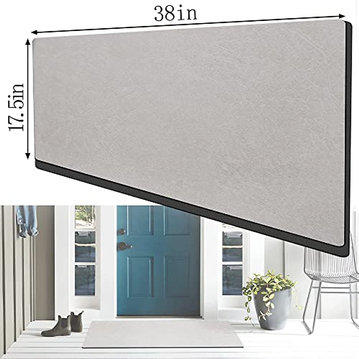 Extra Large Coffee Machine Under Sink Mats,under - Organizer Rug,Shelf Liners for Below Kitchen Sinks,Drawers,Protect the Countertop from Stains & Liquids, Easy to Clean,No Slip,DIY, 38"x17.5"