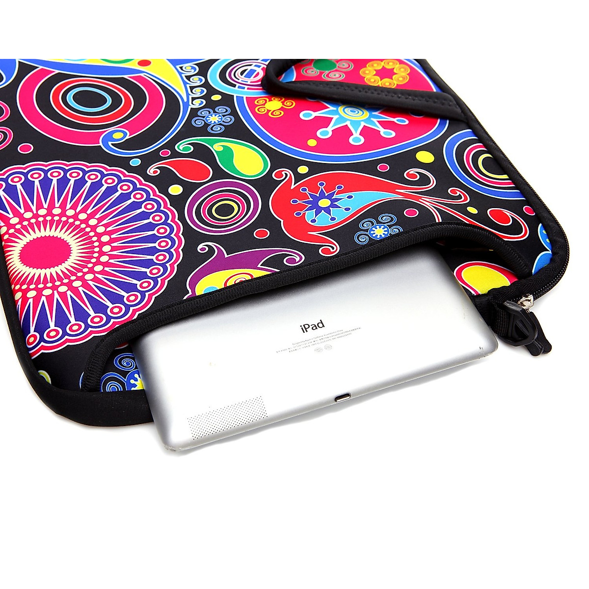 14-Inch Laptop Shoulder Bag Sleeve Case With Handle For 13" 13.3" 14" 14.1" Netbook/Macbook Air Pro (Classic Colourful)