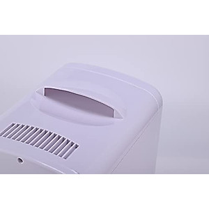 KOUDERA 4L Mini Portable Compact Personal Fridge Cooler and Warmer with AC DC Power, Small Refrigerator for Skincare, Breast Milk - Home and Travel- Gift - Freon-Free and Eco Friendly, White.