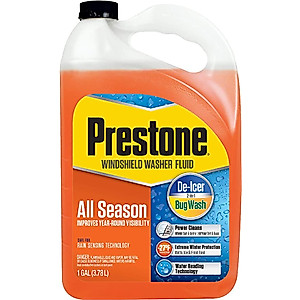 Prestone AS658P All Season 3-in-1 Year Round Windshield Washer Fluid