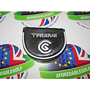 Cleveland T-Frame Mallet Putter Headcover Gold/Black/White