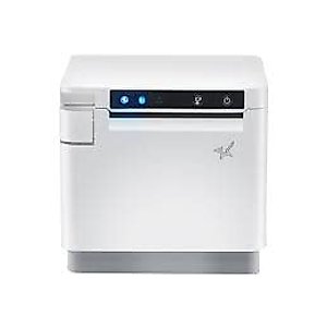 Star Micronics mC-Print3 MCP31LBi NH WT US Desktop Direct Thermal Printer - Monochrome - Receipt Print - Ethernet - USB - Yes - Bluetooth - With Cutter - White