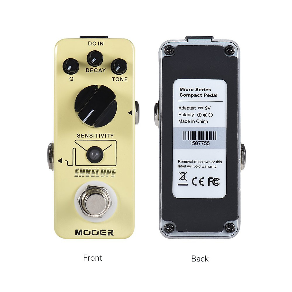 Mooer Audio Micro Envelope Analog Auto Wah Effect Pedal