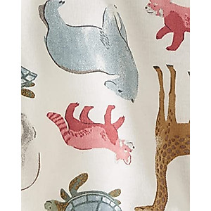 little planet by carter's unisex-baby Sleep and Play made with Organic Cotton, Endangered Species, 3 Months