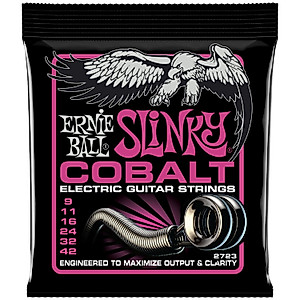 6 Sets of Ernie Ball 2723 Cobalt Super Slinky Elecric Guitar Strings
