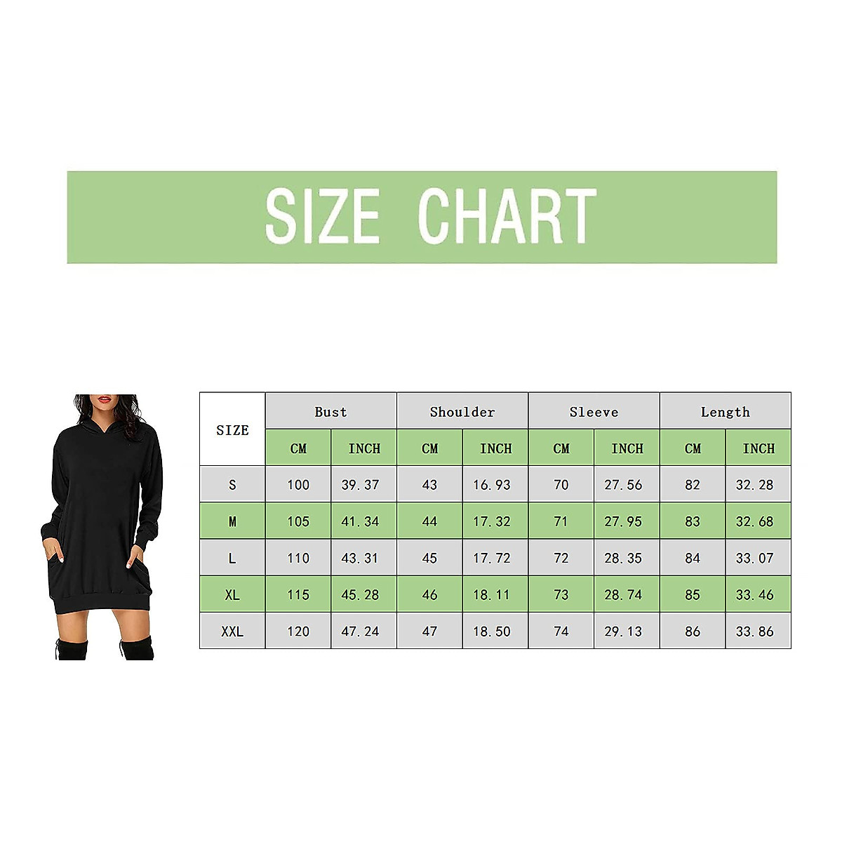 Christmas Hoodies Dress for Women Ugly Christmas Sweater Shirt Long Sleeve Crewneck Pullover Hooded Tunic with Pockets