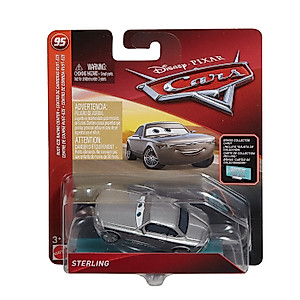 Disney Pixar Cars Die-cast Sterling with Accessory Card Vehicle