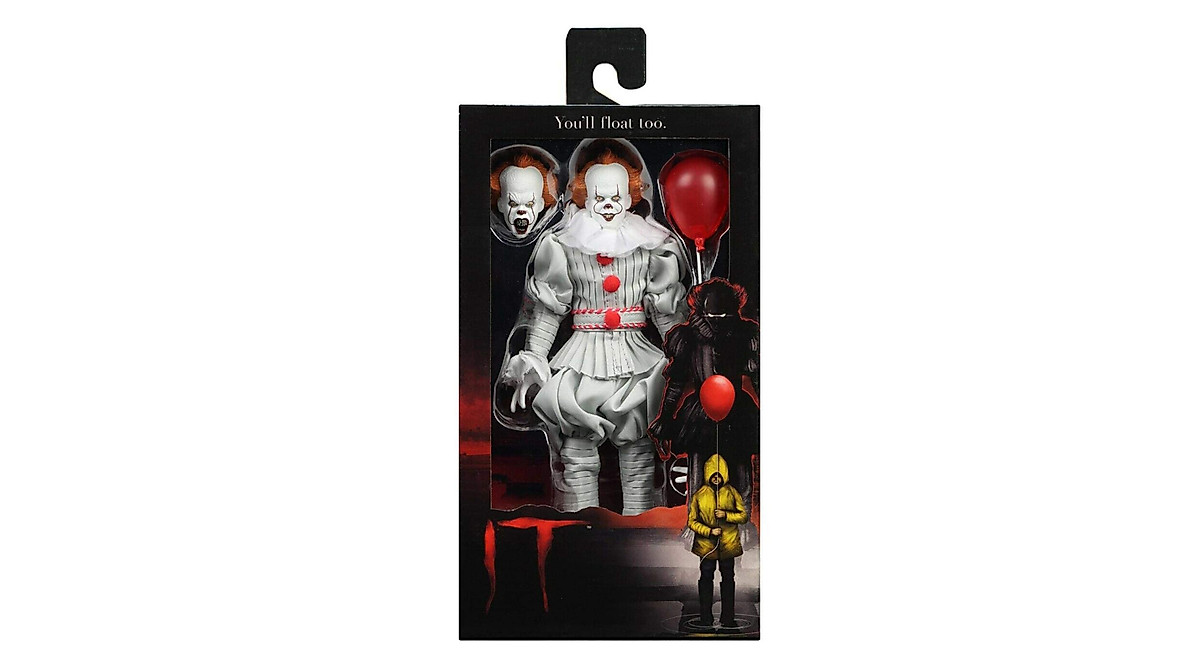 NECA 2017 IT Pennywise 8" Clothed Action Figure - Buy Now