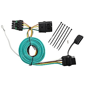 Oyviny Custom 4 Way Trailer Wiring Harness 55315 for 1988-2000 Chevy and GMC C/K Pickup, for Chevy Blazer/Suburban/Tahoe/GMC Suburban/Yukon/Cadillac Escalade