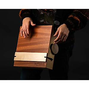 CajonTab Jumbo 12" - Portable cajon drum with external snare