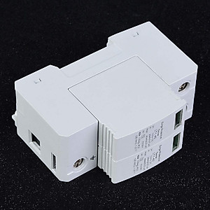 Voltage Arrester Device, 2P Protective Device DC Photovoltaic Lightning Protector, Lightning Arrester Low Voltage Arrester 3.0KV(2P40KA)
