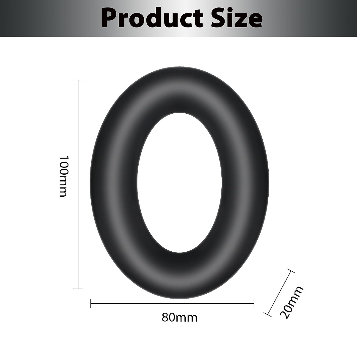 Adhiper Silicone Sweat Covers for Sony 1000XM4 WH-CH720N WH-XB910N ULT WEAR, Also for Bose 700 & QuietComfort Ultra Headphones, Silicone Case Protector Ear Pads Covers Headphone Accessories (Black)