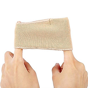 Toe Stretcher Bunion Guard for Men and Women Gel Toe Spacer, Toe Sleeve Separator, Hallux Corrector Brace Toe Bunion Pads (L)