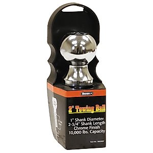 Buyers Products 1802007 Ball (Chrome 2" x 1" x 2.75",Capacity 10000 lbs)