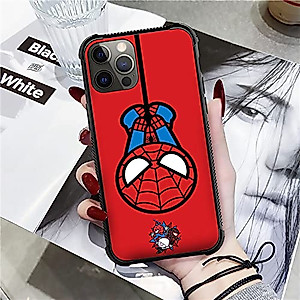 Cvkoyhl Case Compatible with iPhone 12 Case, Hero Man 006 Pattern Design Case for iPhone 12 Pro Cases for Anti-Fall and Shockproof Girl boy Gift Mobile Phone case