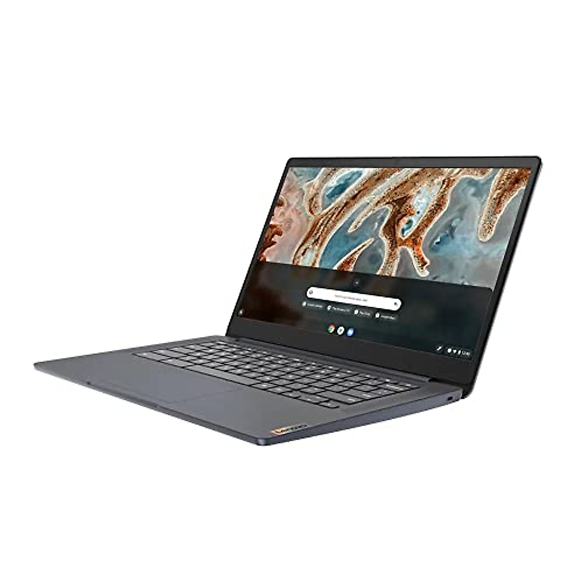 Lenovo IdeaPad 3 Chromebook 14" HD Laptop, MediaTek MT8183 Octa-Core Processor, ARM Mali-G72 MP3, 4GB RAM, 128GB Storage(64GB eMMC+MTC 64GB Flash Memory), Chrome OS, Abyss Blue