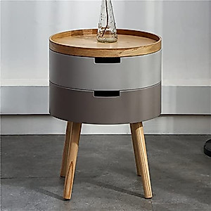 HIGOH Bedside Table Bedside Table Bedroom is Small and Simple (Color : 1)