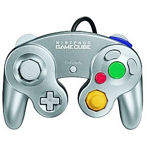 Gamecube Controller Platinum (Renewed)