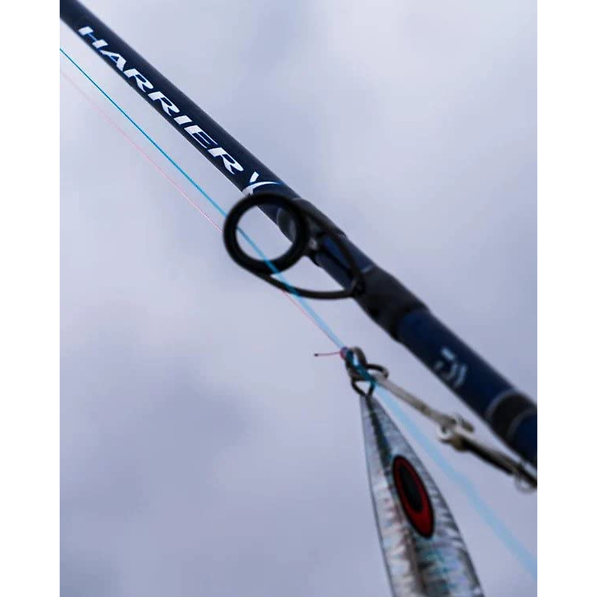 Daiwa HRX66MHS Harrier-X Jigging Series, Sections= 1, Line Wt.= 50-100, Lure Weight= 80-200G