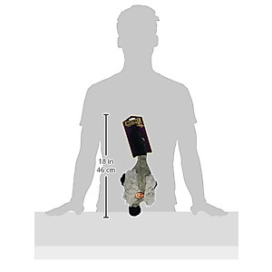 Multipet Canada Goose Migrator Bird Plush Dog Toy, Gray, 16" (37762), All Breed Sizes