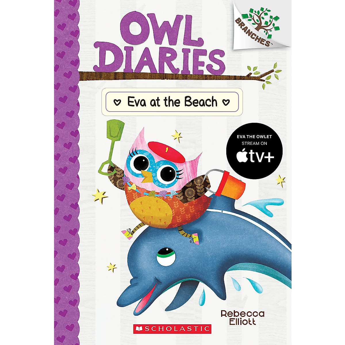Eva at the Beach: A Branches Book (Owl Diaries #14) (14)