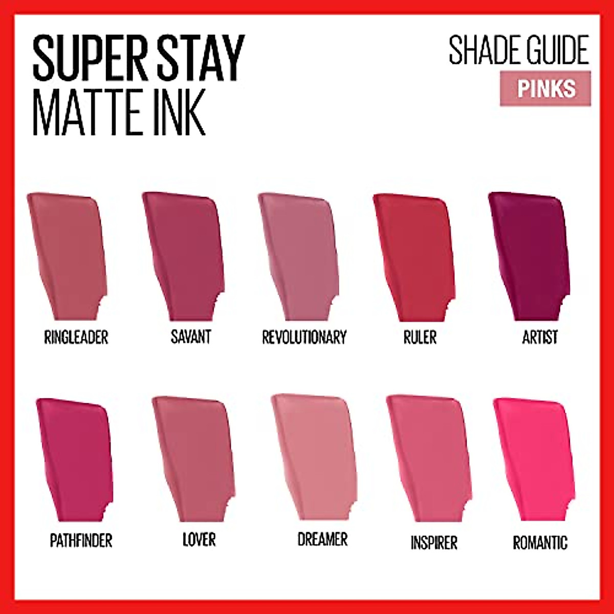 Maybelline Super Stay Matte Ink Liquid Lipstick Makeup, Long Lasting High Impact Color, Up to 16H Wear, Inspirer, Light Mauve Pink, 1 Count