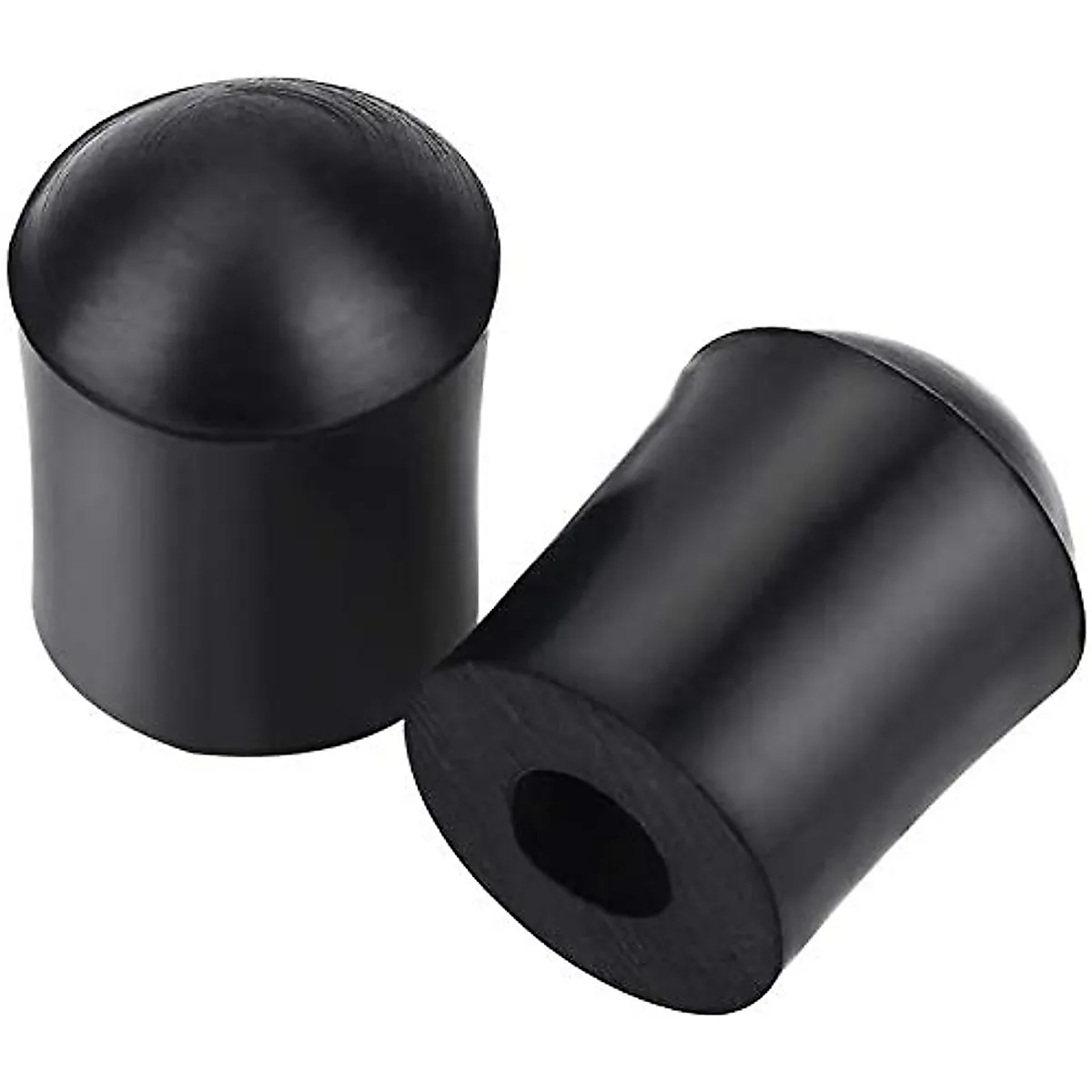 Jiayouy 4pcs Double Bass Endpin Rubber Tip Stopper Protector String Instrument End Cap Accessory