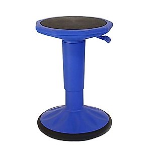 Adjustable Wobble Stool - Middle and High School Students - Flexible Seating for Classrooms - Adjusts from 17" - 23"