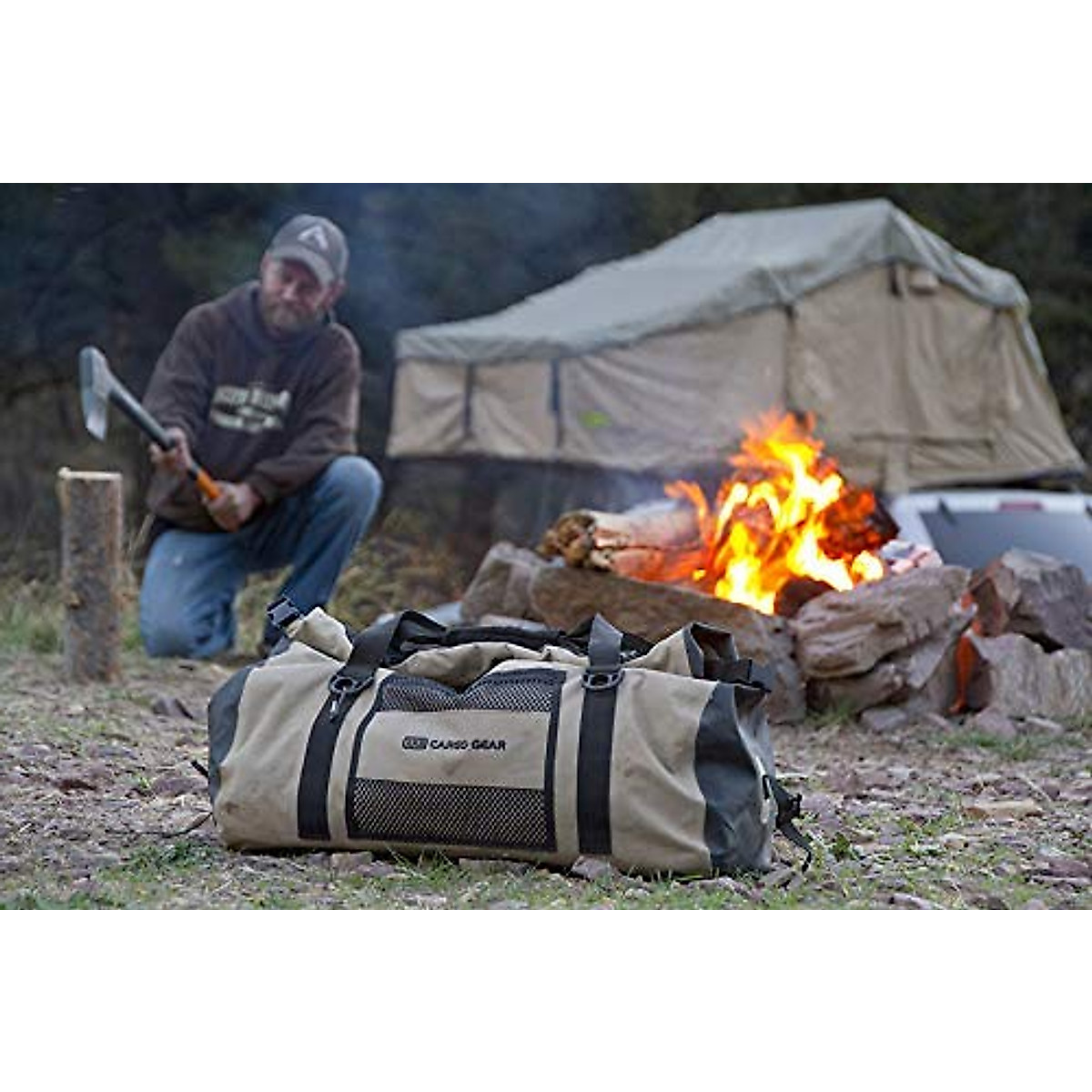 ARB 10100300 Brown Cargo Gear Stormproof 50 L (3200 cubic inches of storage) Ideal to keep your gear organized and dry
