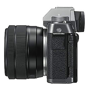 Fujifilm X-T100 Mirrorless Digital Camera w/XC15-45mmF3.5-5.6 OIS PZ Lens - Dark Silver (Renewed)