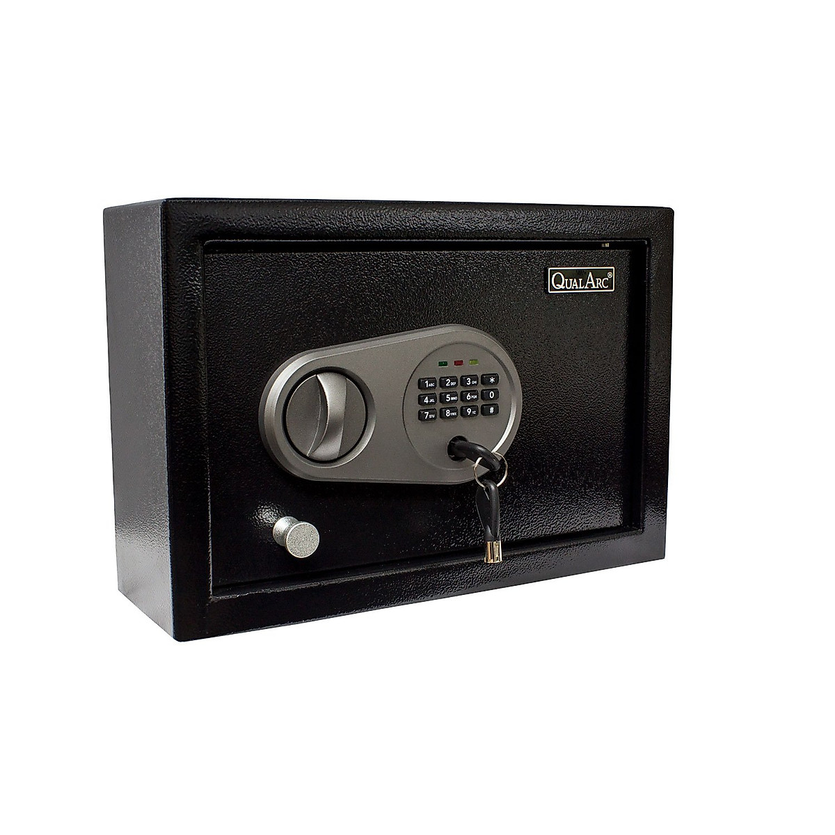 Qualarc NOCH-11EL Solid Steel Drawer or Wall Safe Keypad Lock for Handguns, Electronics and Valuables